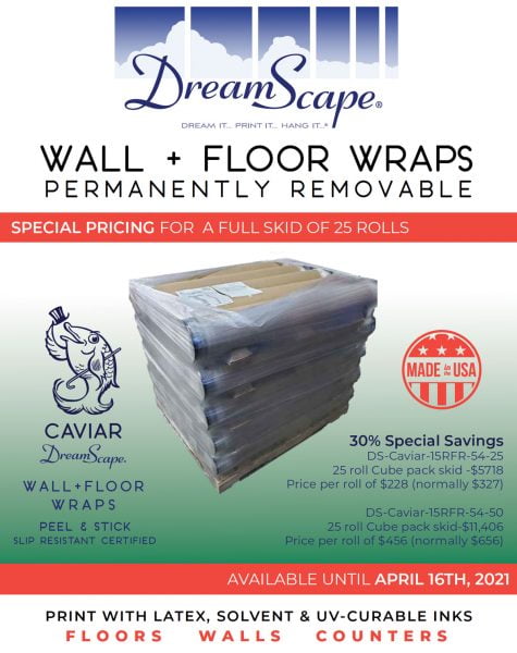 Caviar Promotion – DreamScape Digital Wallcoverings