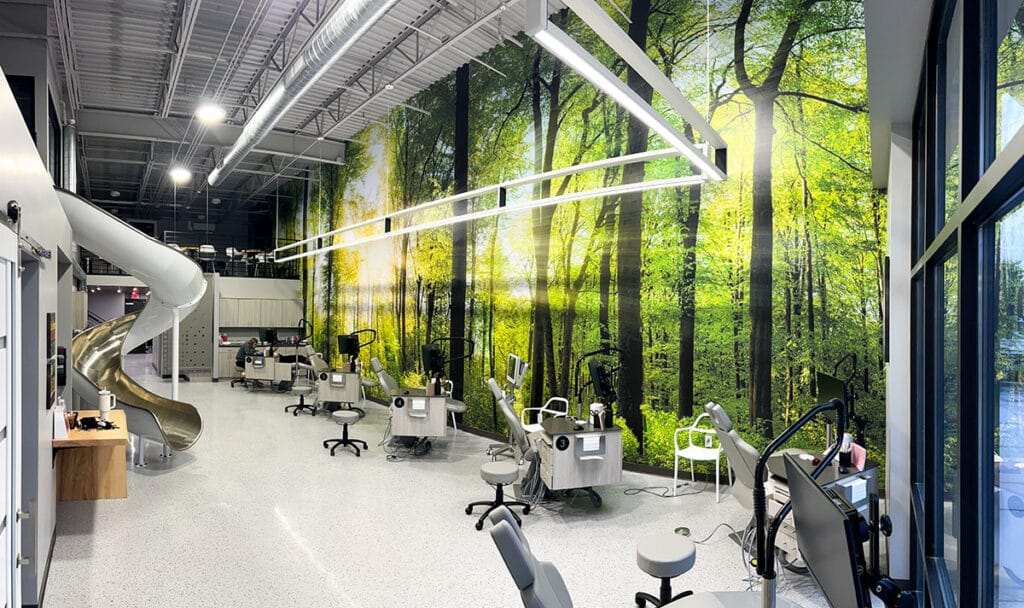 DreamScape at Ernstberger Orthodontics – DreamScape Digital Wallcoverings